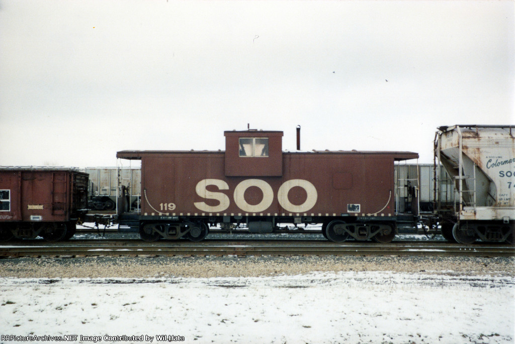 Soo Line Caboose 119